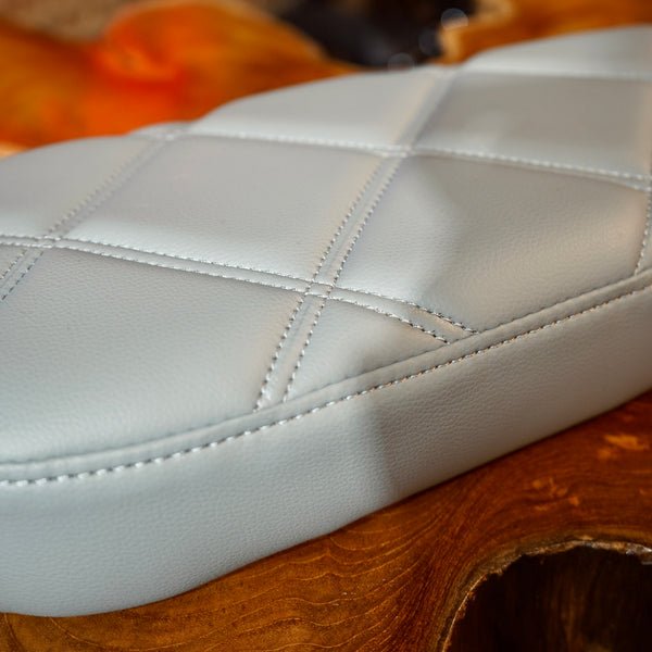 2-Up Grey Synthetic Leather Seat - Blur Boundaries - Last Mile